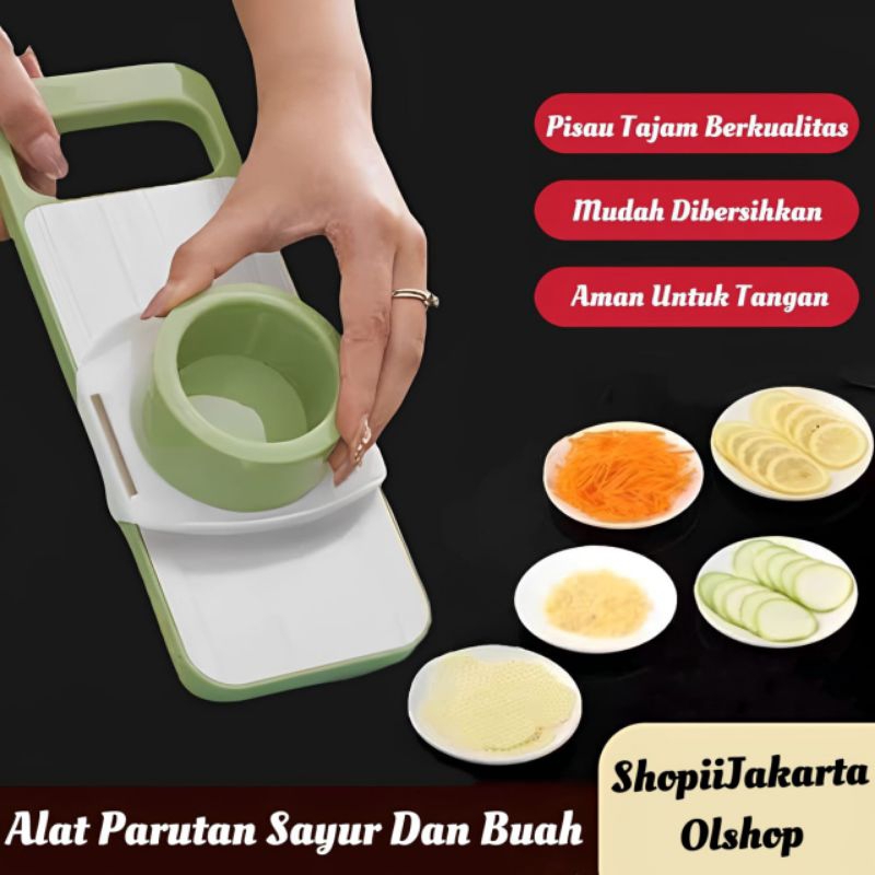 Jual Parutan Sayur dan Buah Vegetable Cutter Premium Stainless Steel ...