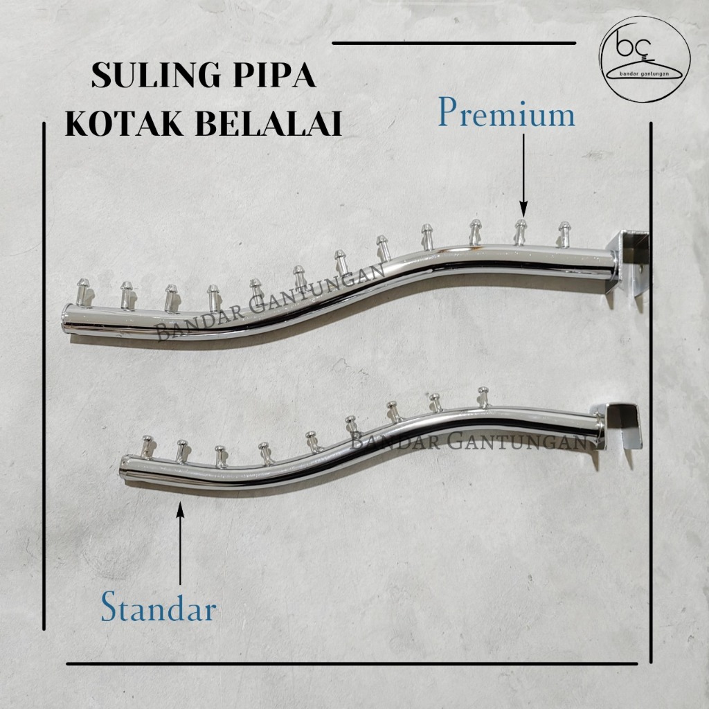 Jual Suling Hanger Besi Pipa Kotak Belalai PREMIUM SUPER / STANDAR ...