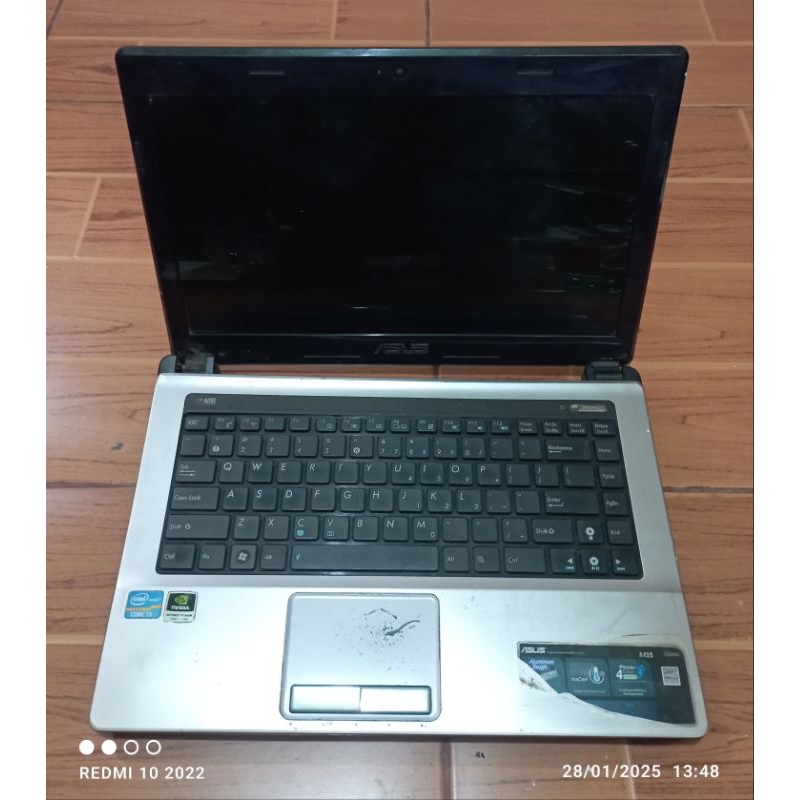 Jual Laptop Asus A43S Intel core i3 DDR3 kondisi matot,Casing rusak ...