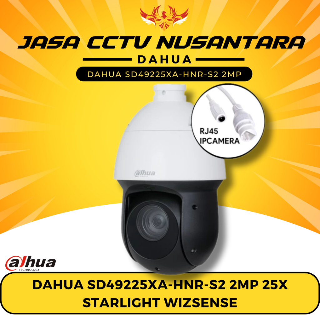 Jual DAHUA SD49225XA-HNR-S2 2MP 25x STARLIGHT WIZSENSE NETWORK PTZ CAMERA | Shopee Indonesia