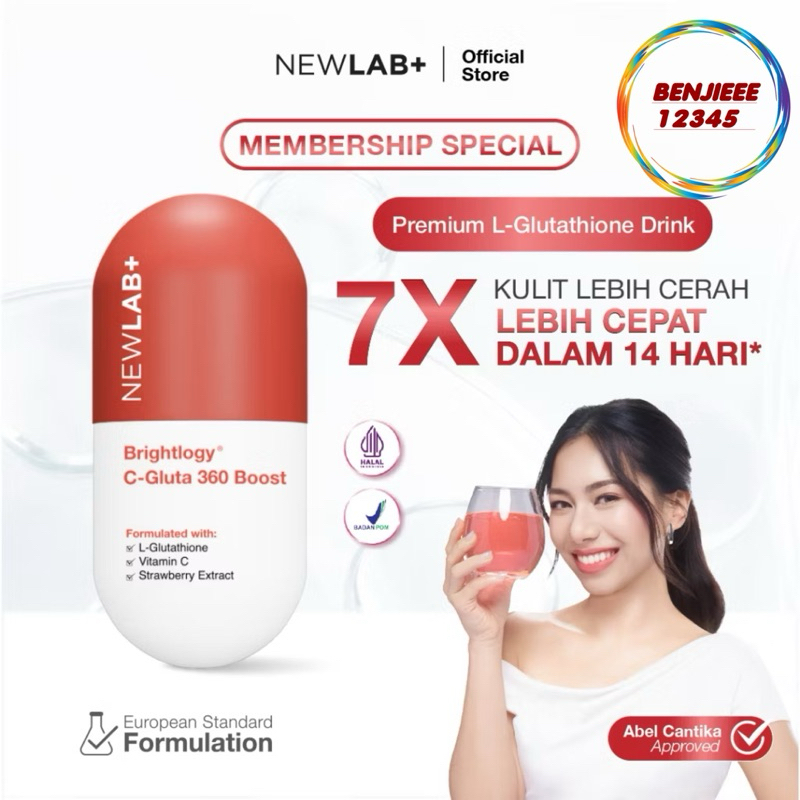 Jual (C-Gluta 360 Boost) NEWLAB Brightlogy C-Gluta 360 Boost newlab ...