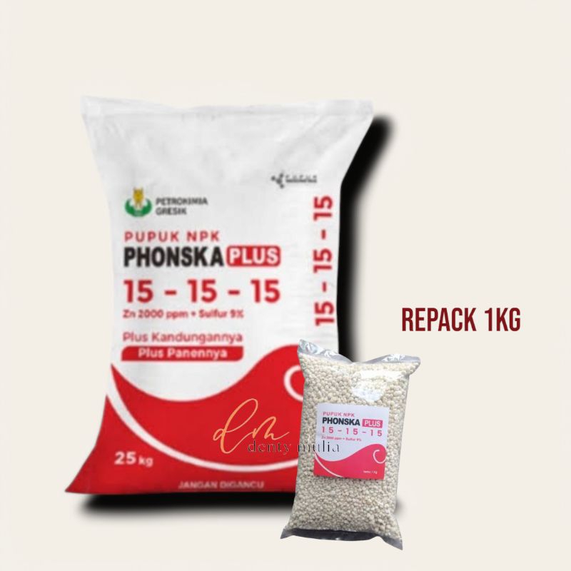 Jual Phonska plus pupuk majemuk kemasan pabrik 1 kg | Shopee Indonesia