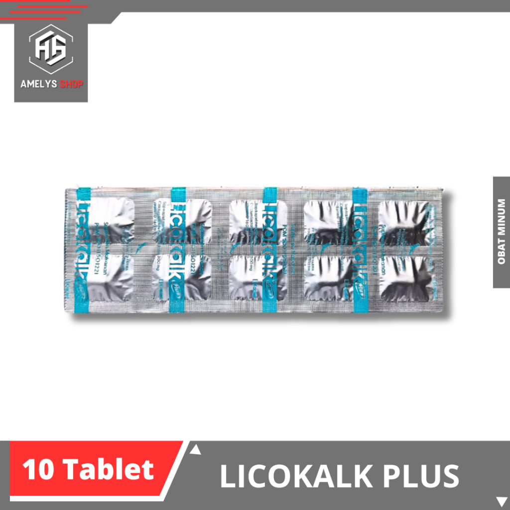 Jual LICOKALK PLUS - Membantu memenuhi kebutuhan kalsium dan membantu ...