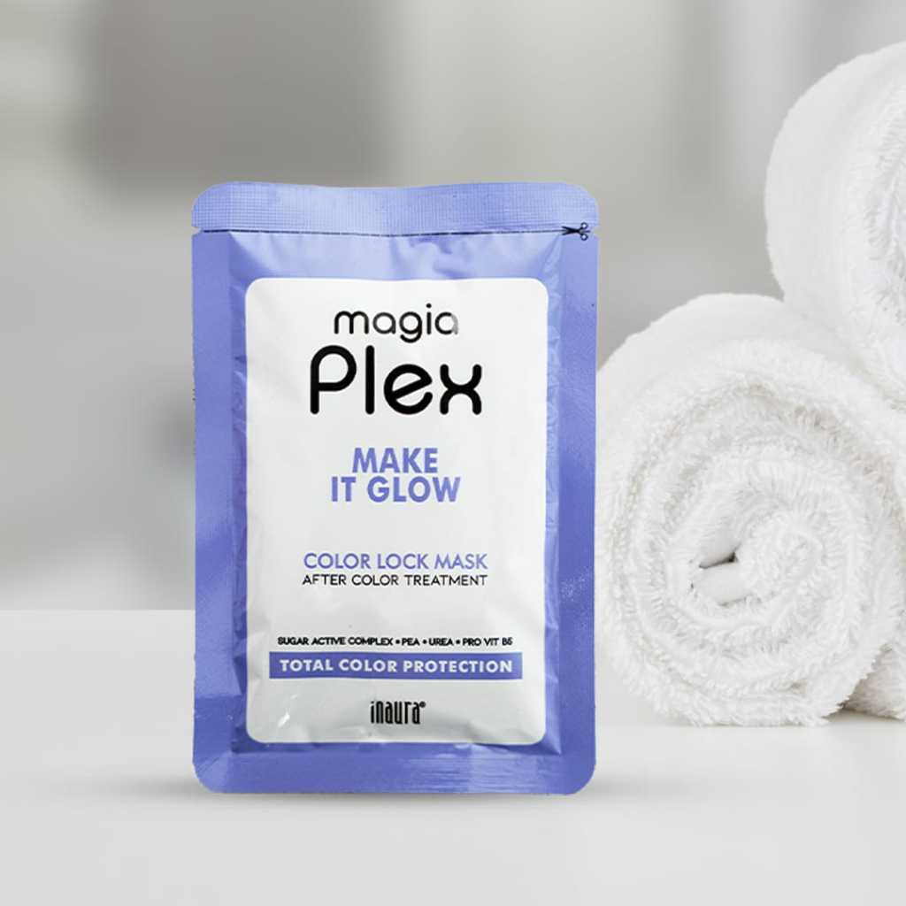 Jual Aster Kosmetik - Inaura Magia Plex Color Lock Mask Sachet 40gr ...