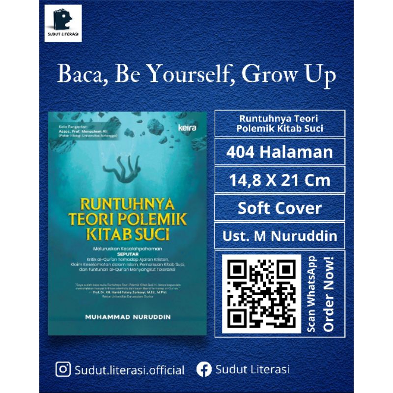 Jual Buku Bestseller Runtuhnya Teori polemik kitab suci - Muhammad ...