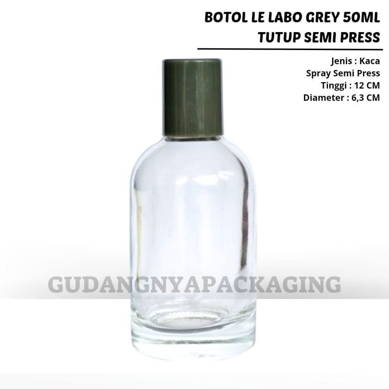 Jual Botol Parfum Le Labo 50ML Semi Pres - Botol Parfum Kosong Le Labo ...