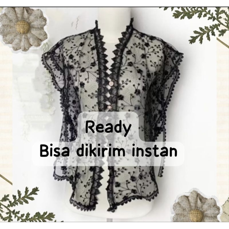 Jual Ready Outer vest cardy viral brokat tule renda cardy vest viral ...