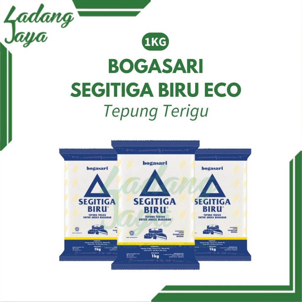 Jual Bogasari Segitiga Eco Tepung 1kg | Shopee Indonesia
