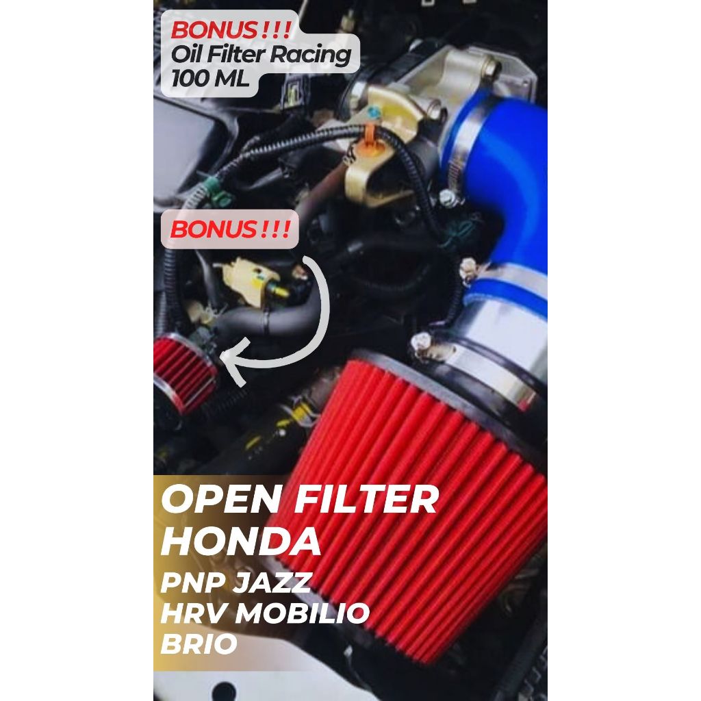Jual OPEN FILTER RACING JAZZ GK5, ALL NEW BRIO, BRIO OLD Non Sensor ...