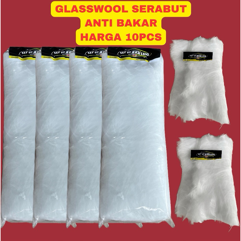 Jual GLASSWOOL PUTIH SERABUT ANTI BAKAR & TAHAN PANAS – GLASSWOOL ...