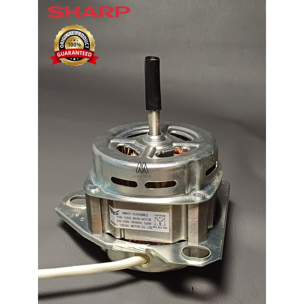 Jual MOTOR WASH SHARP DINAMO PENCUCI SHARP MESIN CUCI 2 TABUNG ORIGINAL | Shopee Indonesia