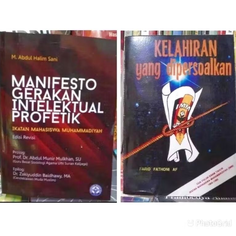 Jual Paket 2 Buku Manifesto gerakan intelektual profetik dan Kelahiran ...