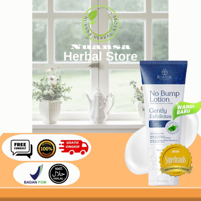 Jual Rintik No Bump Lotion Tubuh Atasi Kulit Beruntusan Dan Jerawat ...