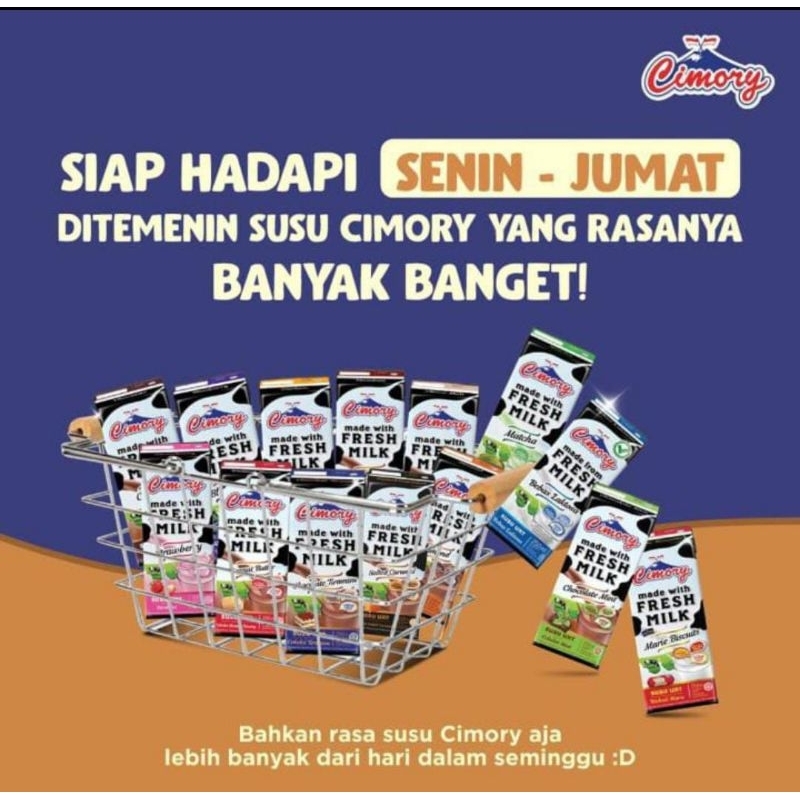 Jual UHT Cimory 250ml All varian 12pcs (1/2 dus) | Shopee Indonesia