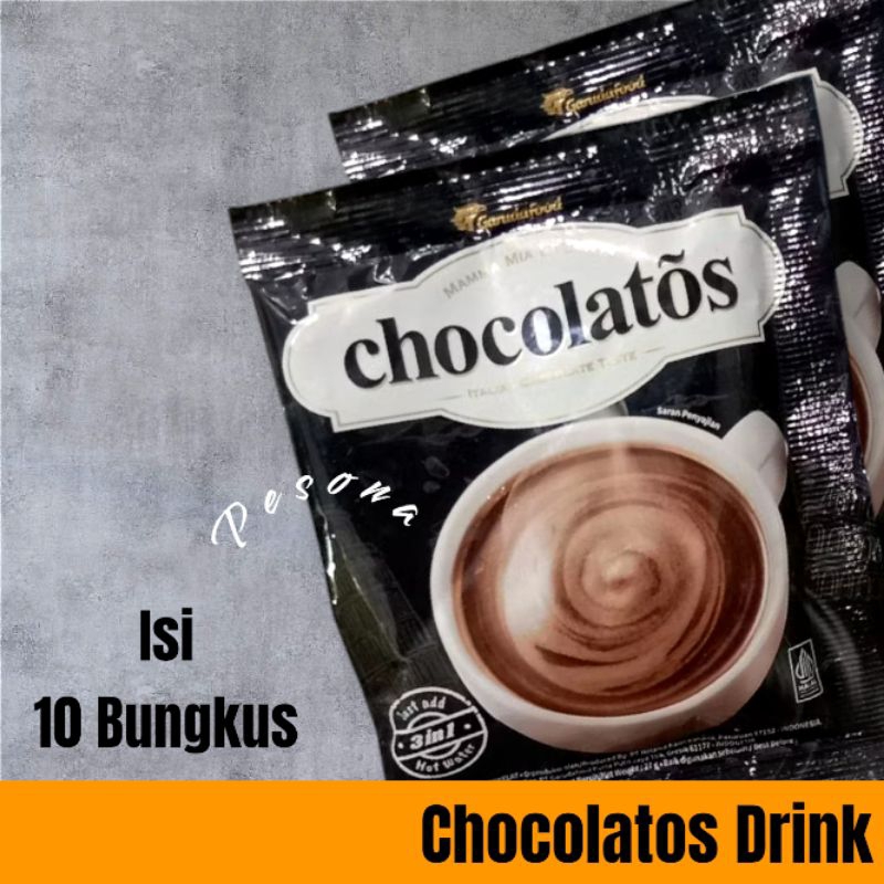 Jual Chocolatos Drink 1 renceng minuman cokolatos minuman coklat sachet ...