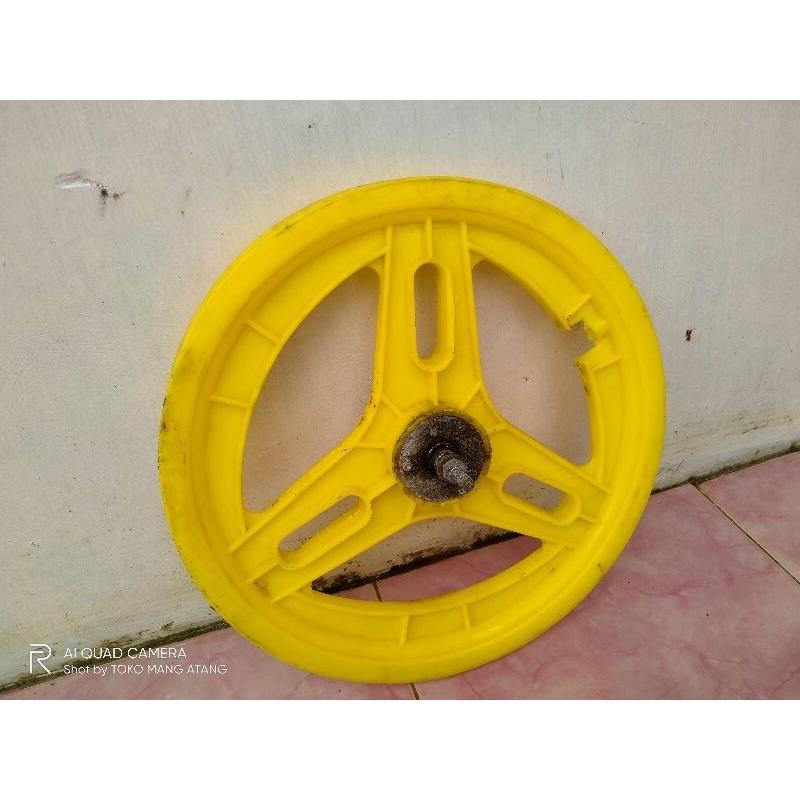 Jual Velg Sepeda Racing 16 murni Fiber tebal kuat Depan aja | Shopee ...