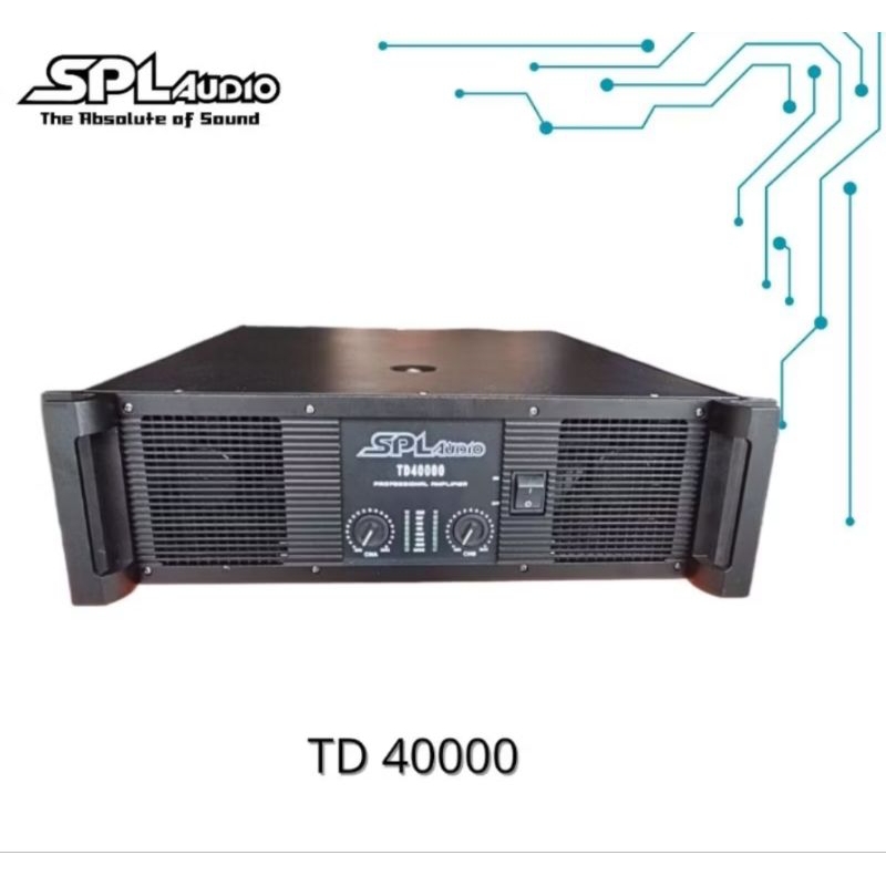 Jual SPL AUDIO POWER TD40000 POWER SPL TD 40000 | Shopee Indonesia