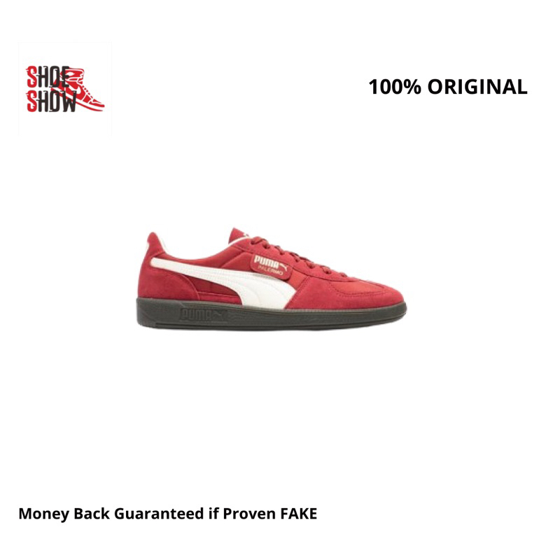 Jual Puma Palermo OG Intense Red Warm White (100% ORIGINAL) | Shopee ...