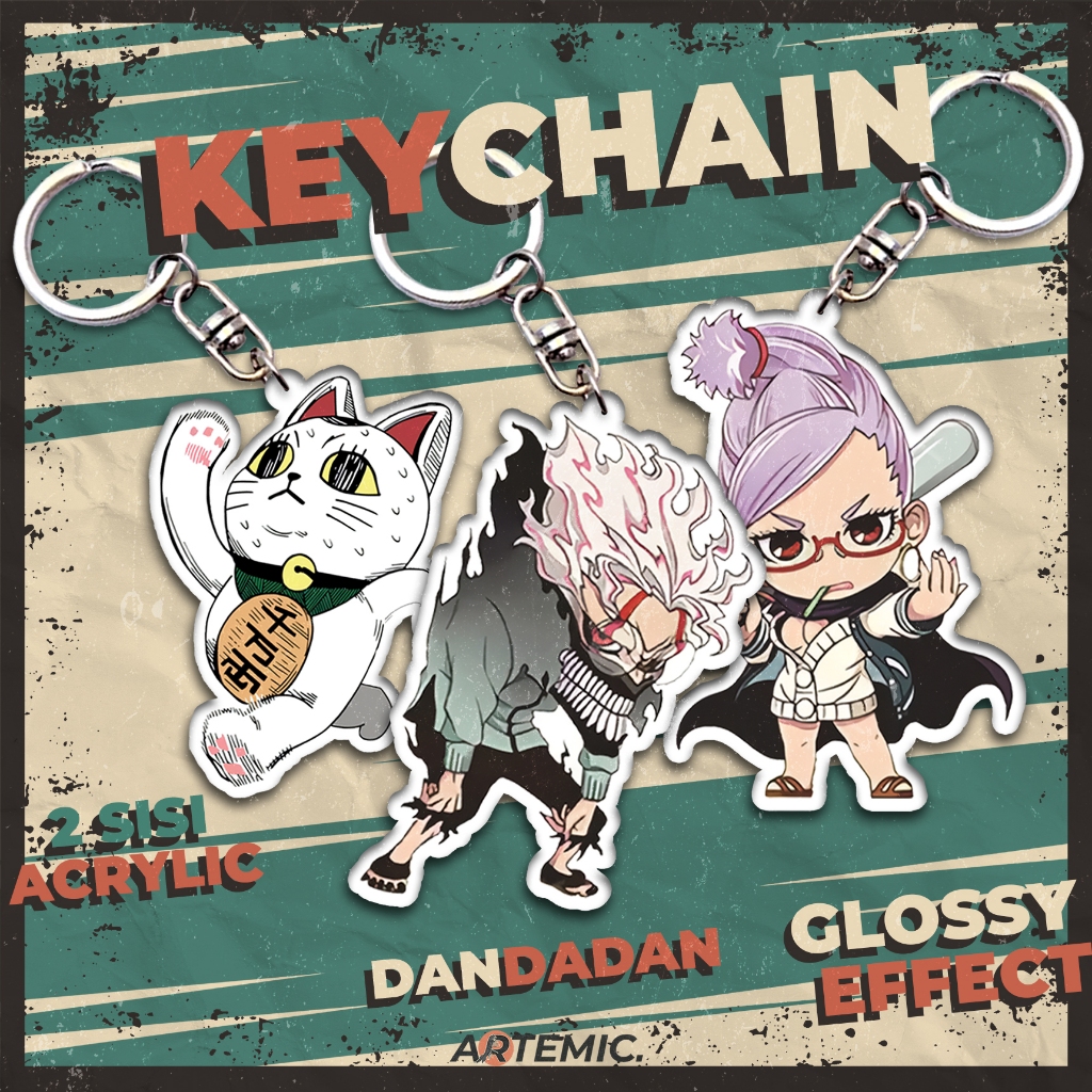 Jual Chibi | Dandadan | Keychain Akrilik 2sisi | Ganci Aesthetic ...
