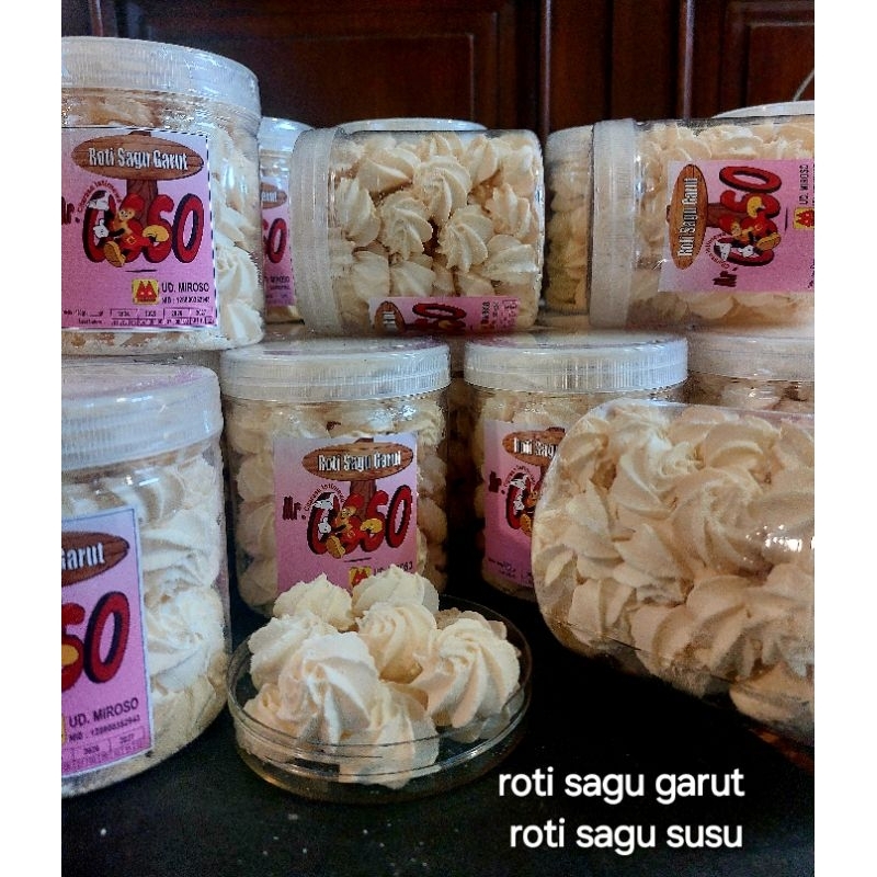 Jual roti / kue sagu susu garut toples 500ml | Shopee Indonesia