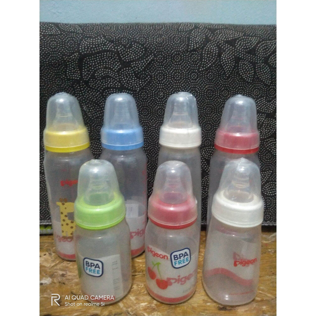Jual Pigeon Botol Susu 120 ml/240 ml peristaltic niple | Shopee Indonesia