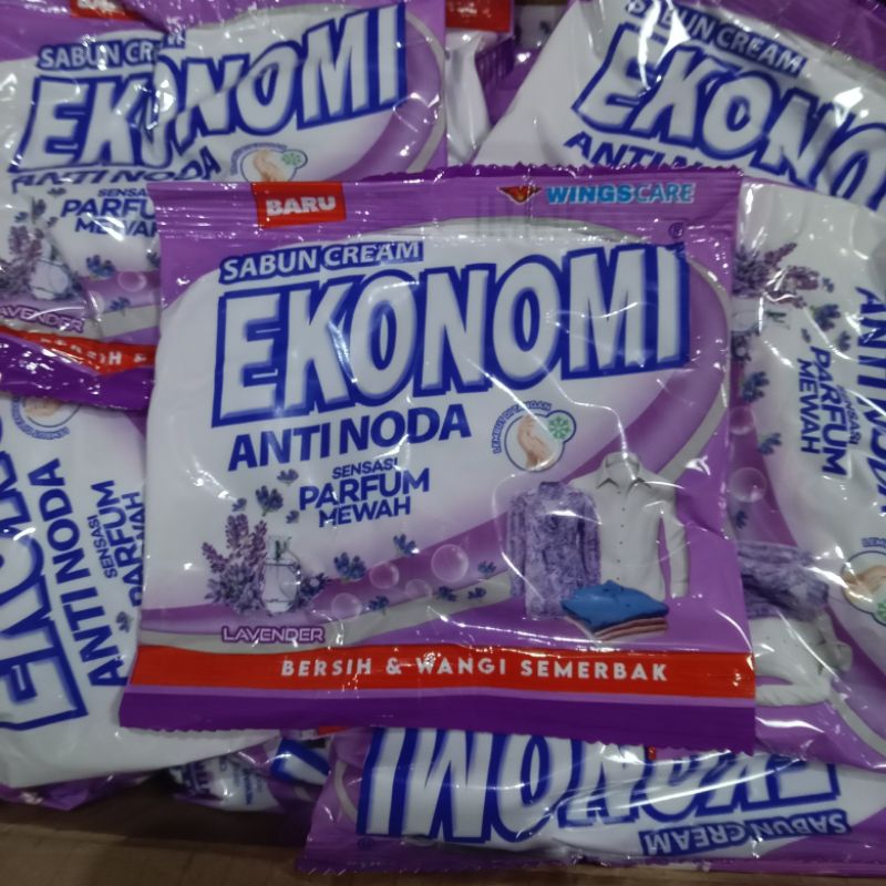 Jual 30 SACHET EKONOMI SABUN CREAM 1000 LAVENDER (DETERGENT) | Shopee ...