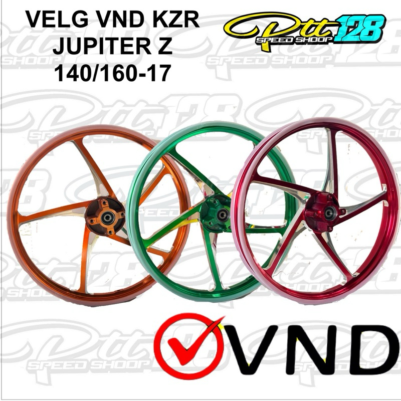 Jual VELG VND KZR 140/160-17 JUPITERZ PELEK KZR VND JUPITER MX OLD F1ZR ...