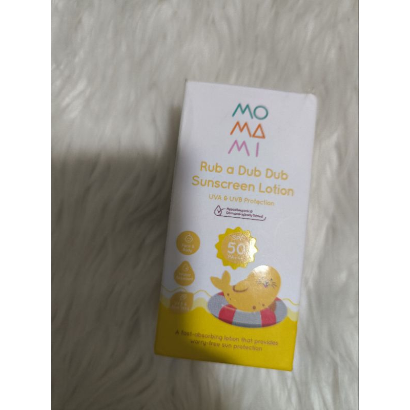 Jual Momami Rub A Dub Sun Lotion 500ml | Shopee Indonesia