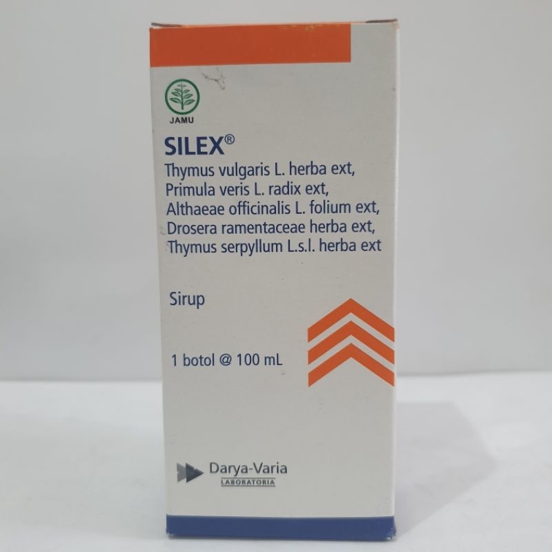 Jual SILEX sirup 100ml / obat batuk herbal / batuk kering-berdahak ...