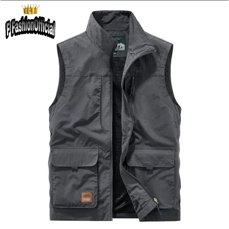 Jual F Fashion Official Shop rompi vest pria / rompi pria / vest pria ...