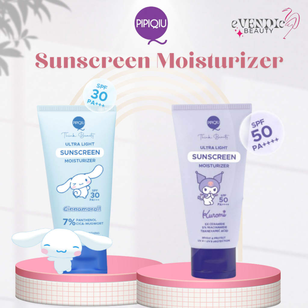 Jual READY Pipiqiu Ultra Light Sunscreen Moisturizer Bright & Protect SPF 50 PA++++ Special ...