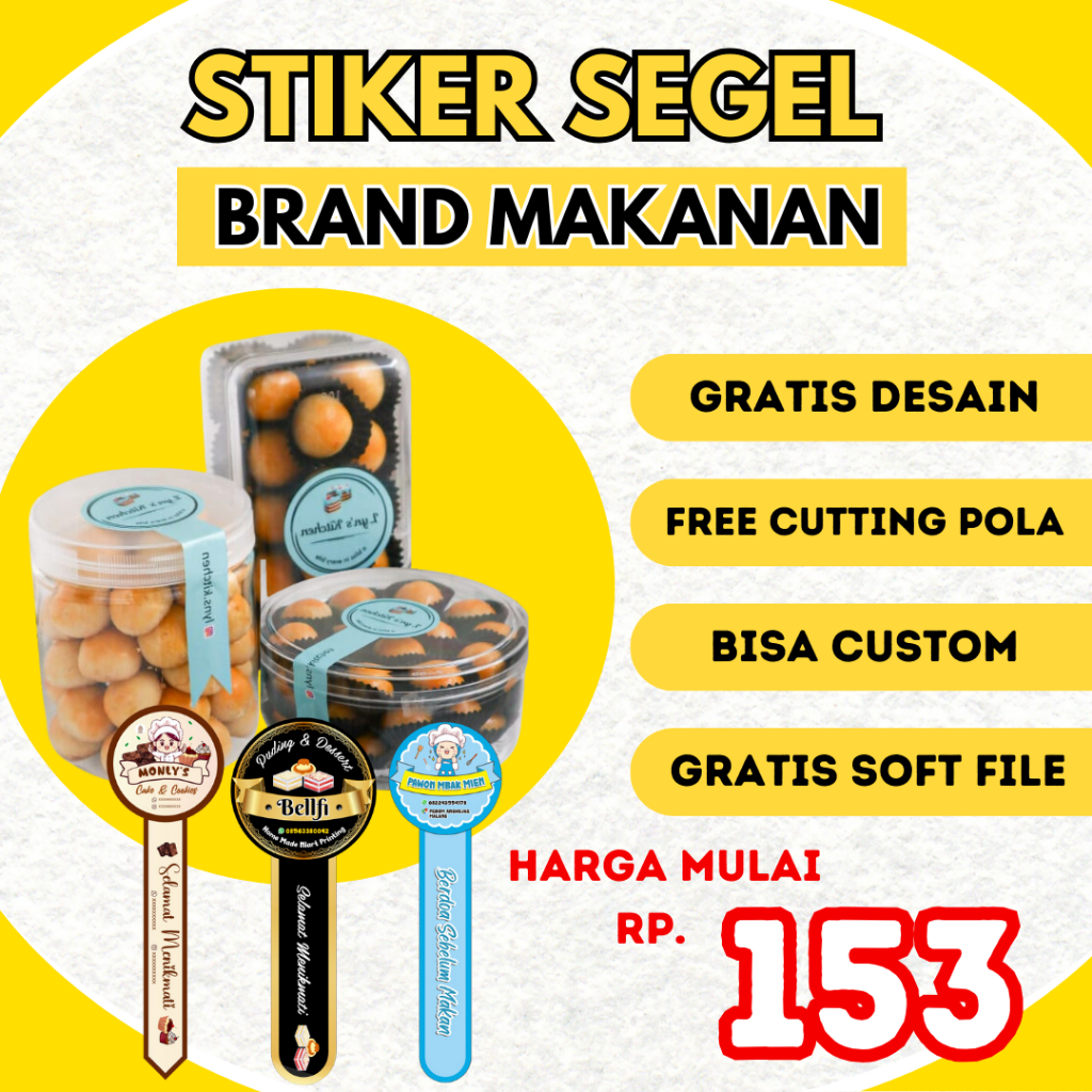Jual STIKER SEGEL / STIKER SEGEL TOPLES / STIKER SEGEL BOTOL / STIKER ...