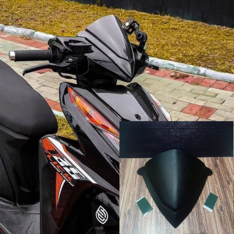 Jual VISOR HONDA VARIO 125 OLD WINSHIELD VARIO OLD BOHLAM VARIO KZR ...