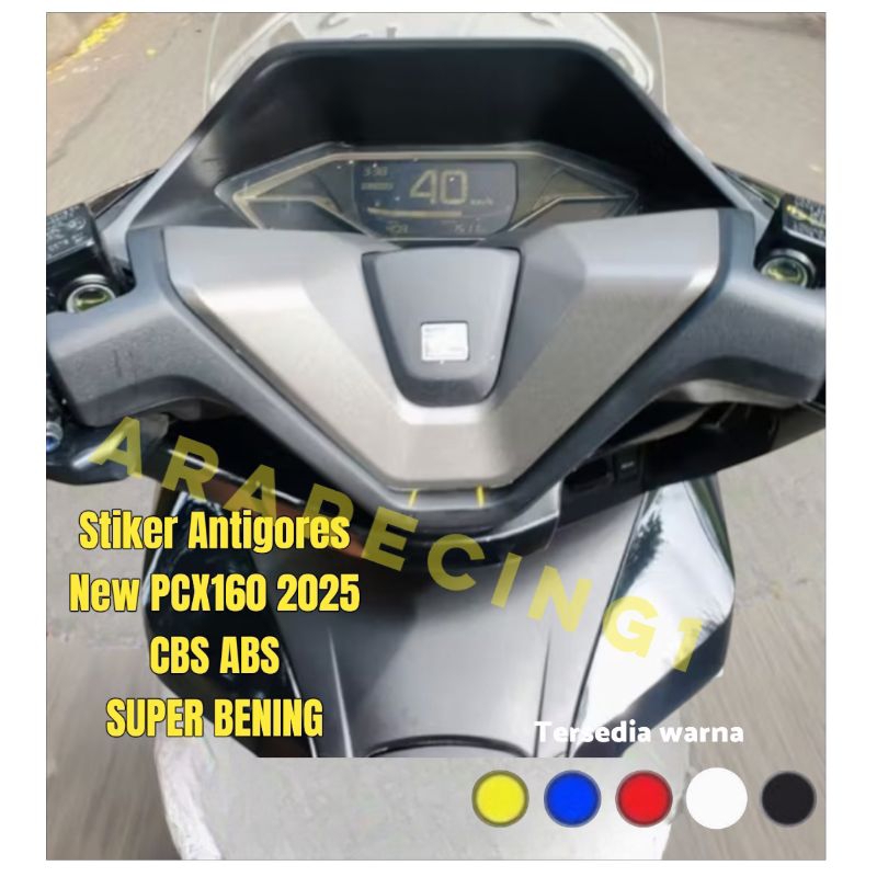 Jual Stiker Antigores speedometer new honda pcx160 2025 ABS CBS super ...