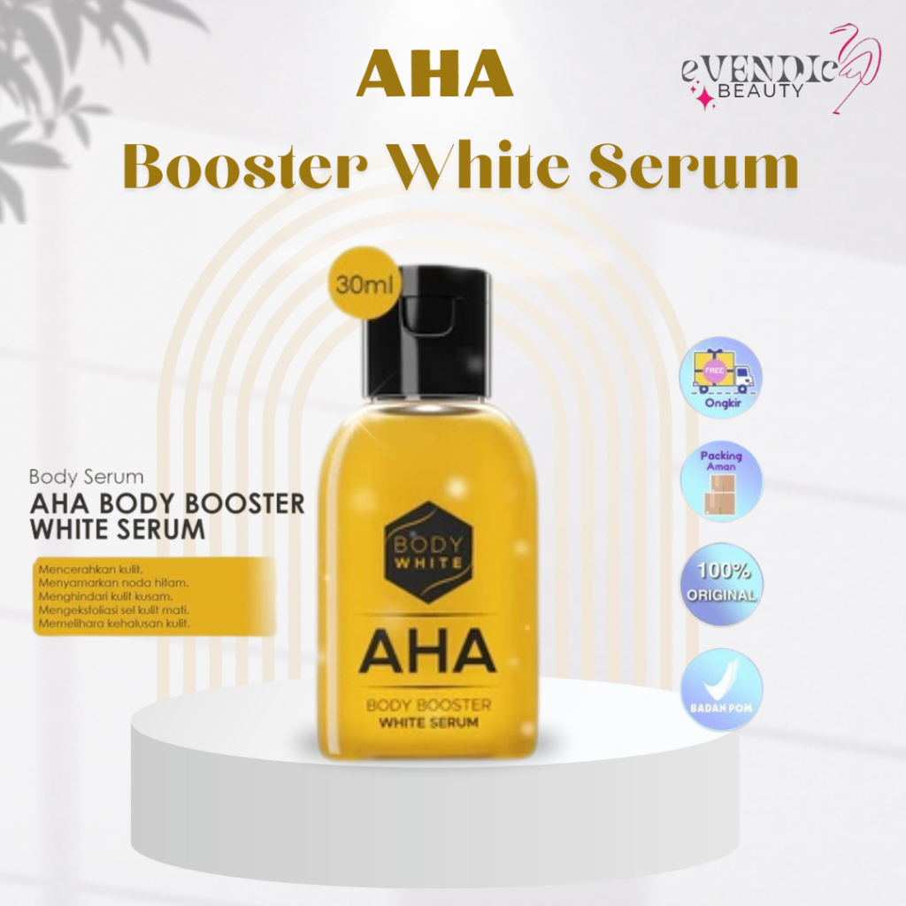 Jual READY Body White AHA Body Booster White Serum 30ml | ORIGINAL ...