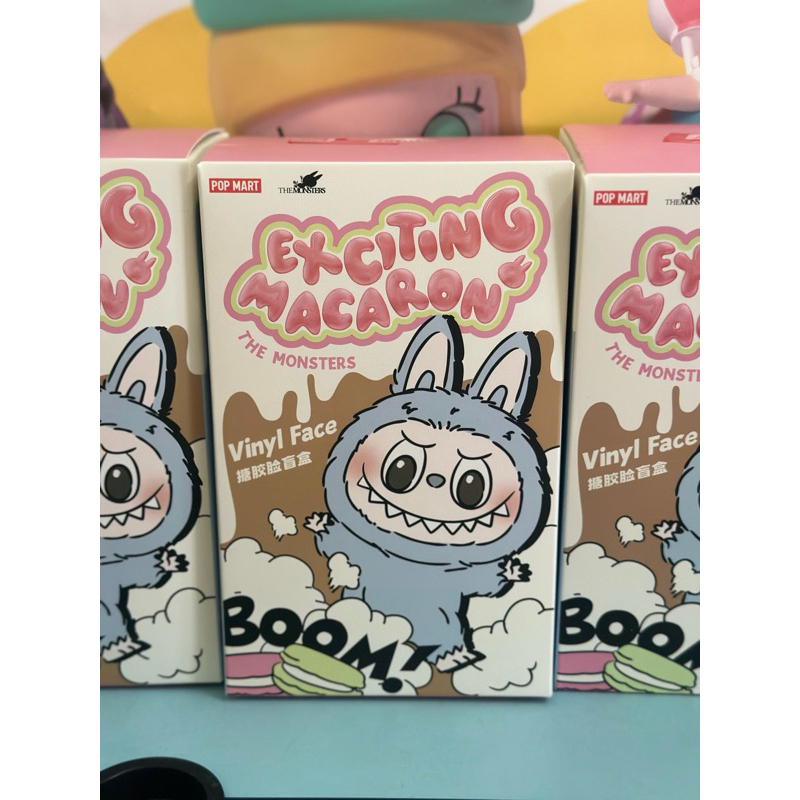Jual Labubu Pop Mart The Monsters Exciting Macaron Vinyl Face Boom! Sea ...