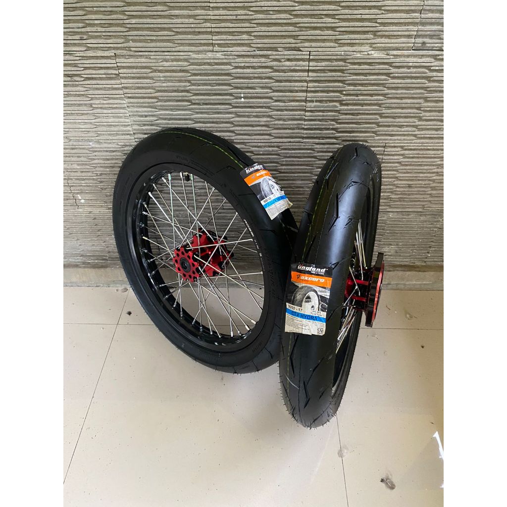 Jual Wheelset herex crf 160/185 ban ctx hydra ring 17 roda semi cacing ...