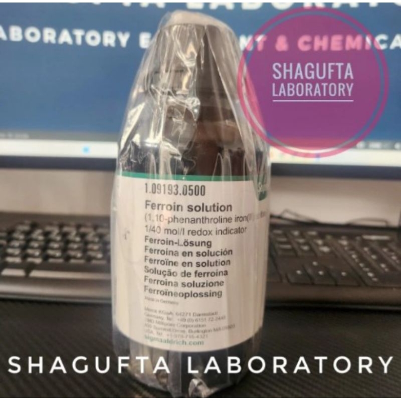 Jual FERROIN SOLUTION INDICATOR / INDIKATOR FERROIN 50mL MERCK 109193 ...