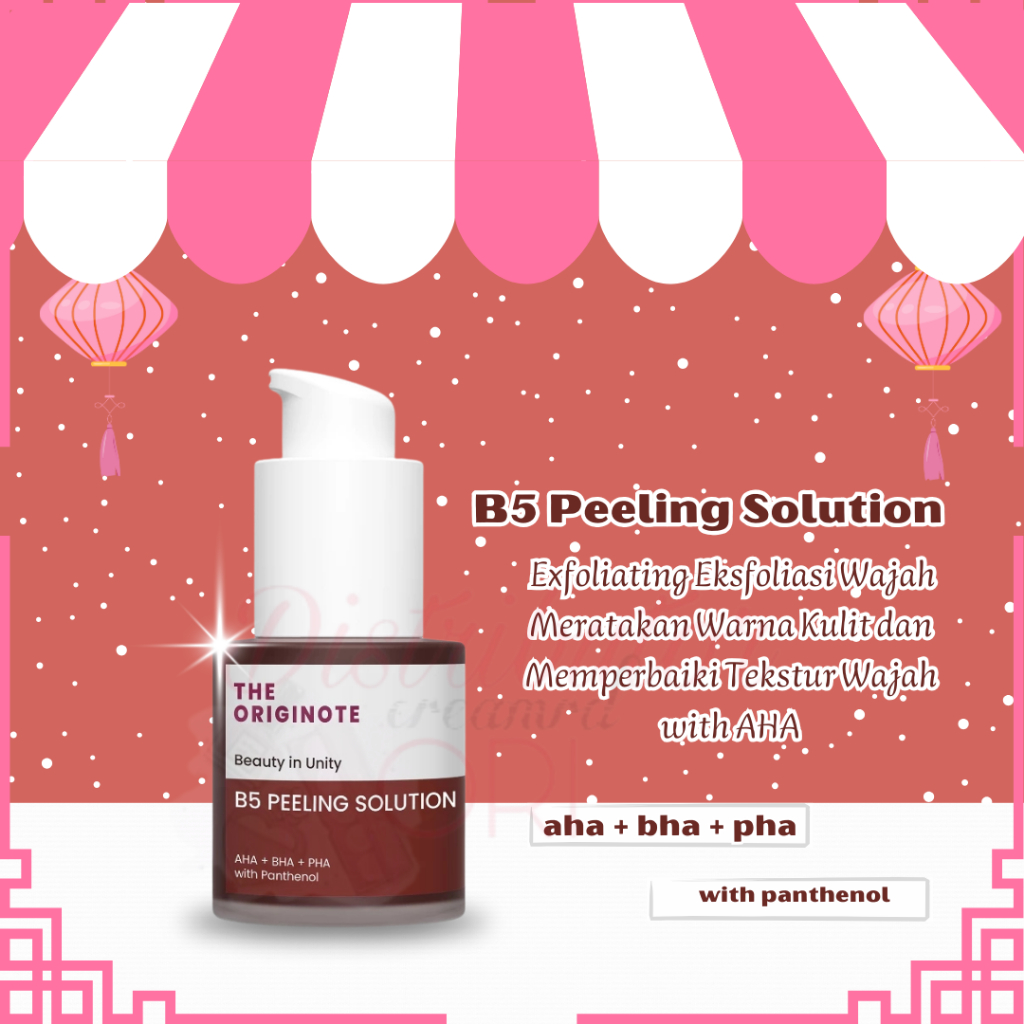 Jual The Originote Peeling B5 Serum 20ml - Serum Anti Aging Menyamarkan ...