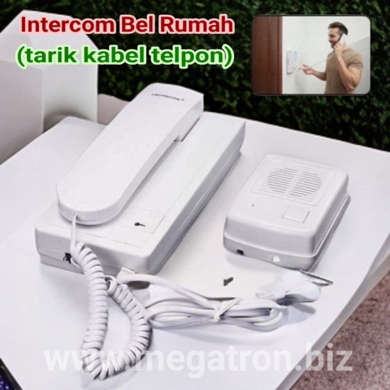Jual Intercom Doorbell - Bel Rumah dengan Intercom komunikasi 2 arah ...