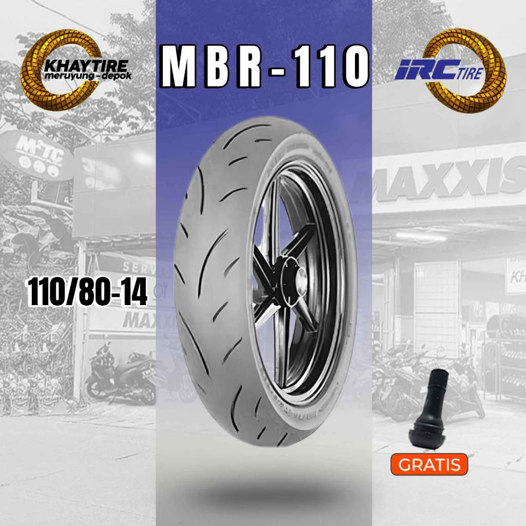 Jual Ban Soft Compound Motor YAMAHA AEROX IRC MBR-110 110/80 Ring 14 ...