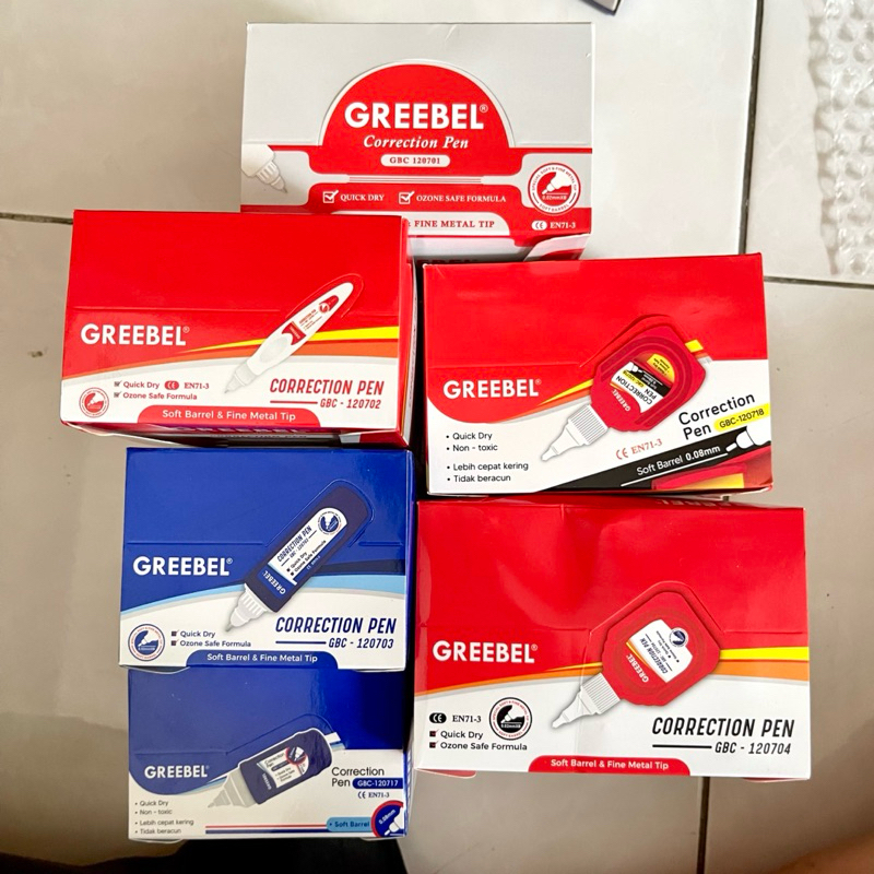 Jual (PAK) GREEBEL CORRECTION PEN GBC-120704 GBC-120718 GBC-120701 GBC ...