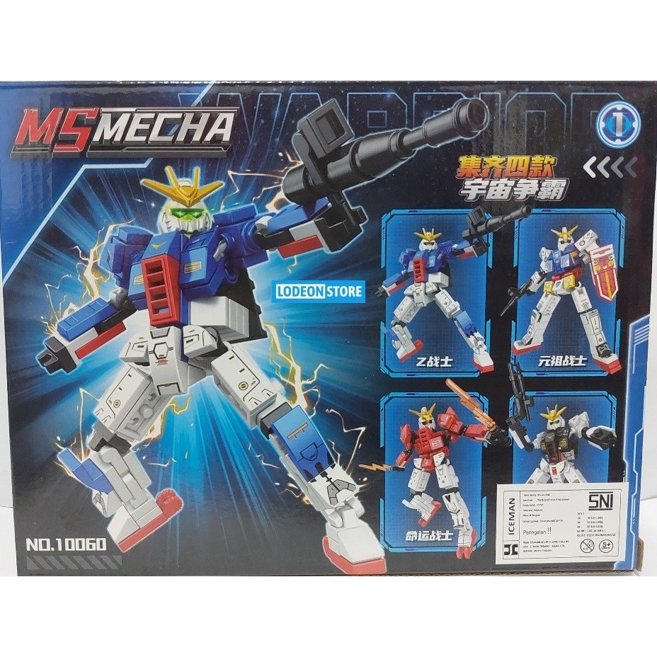 Jual Brick Mini Figure Robot MS Mecha Warrior 10060 - Mainan Koleksi ...
