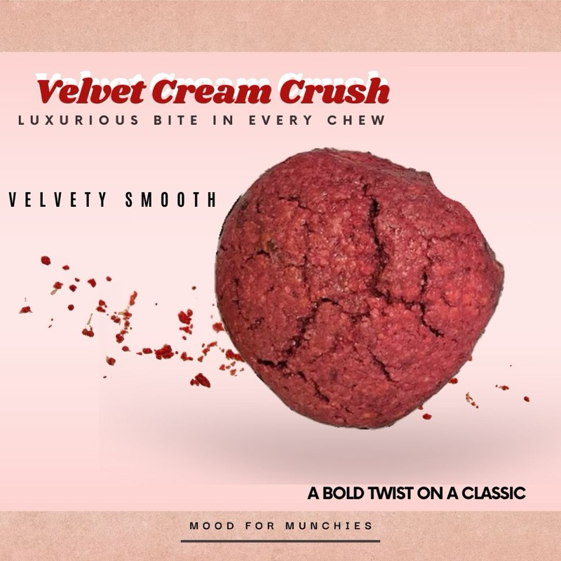 Jual Soft Thick Premium Cookie Mochi Red Velvet Cream Cheese NYC Levain ...