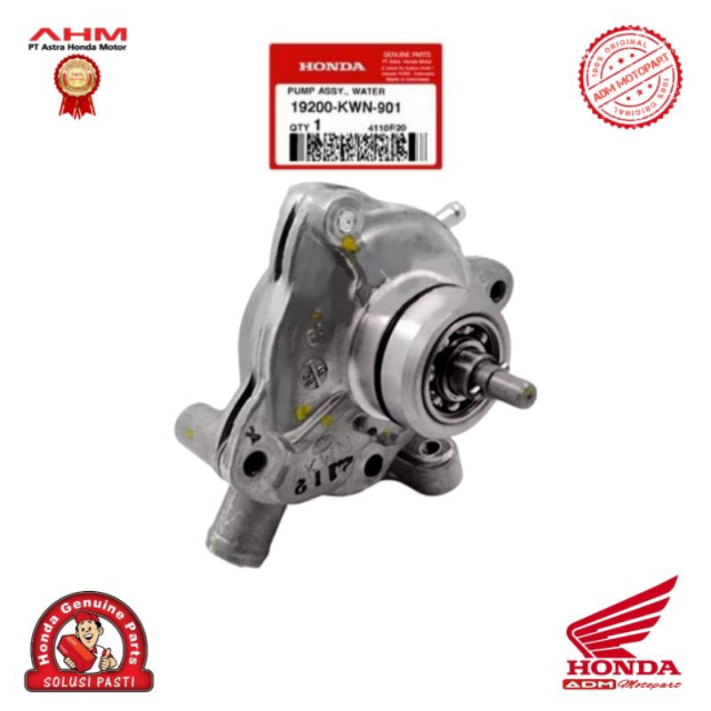 Jual 19200-KWN-901 Water Pump Pompa Air Radiator PCX Vario 125 150 eSP ...