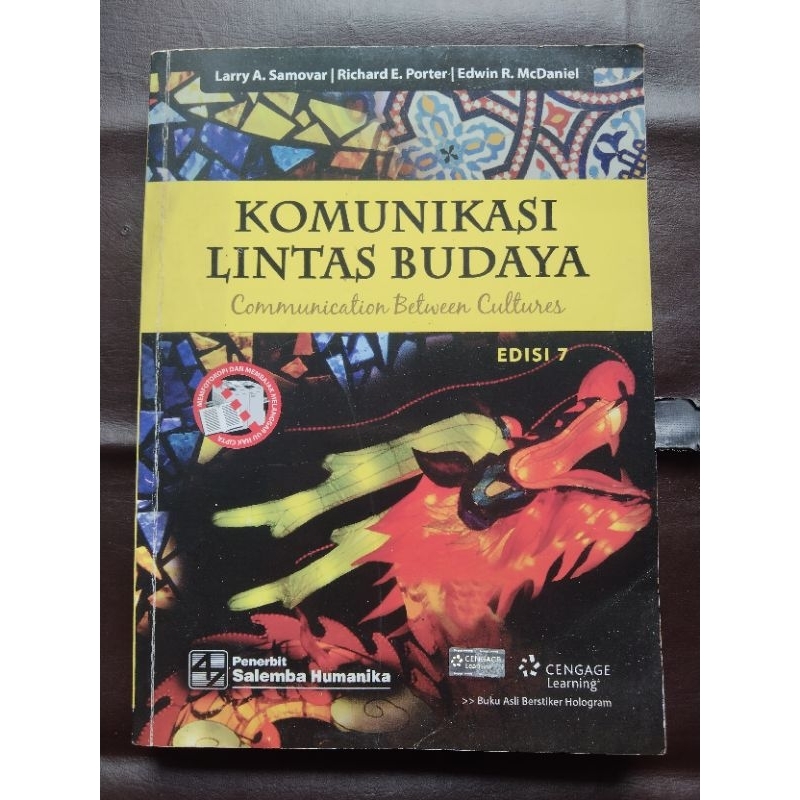 Jual Buku Kuliah KOMUNIKASI LINTAS BUDAYA - COMMUNICATION BETWEEN CULTURES edisi 7 oleh Larry A ...