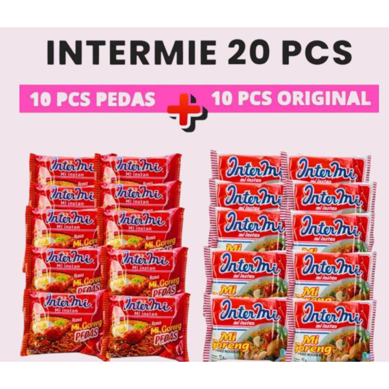 Jual intermie goreng pedas/ goreng ori / rasa baso | Shopee Indonesia
