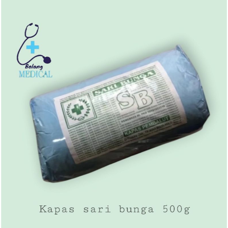 Jual kapas sari bunga 500g | Shopee Indonesia