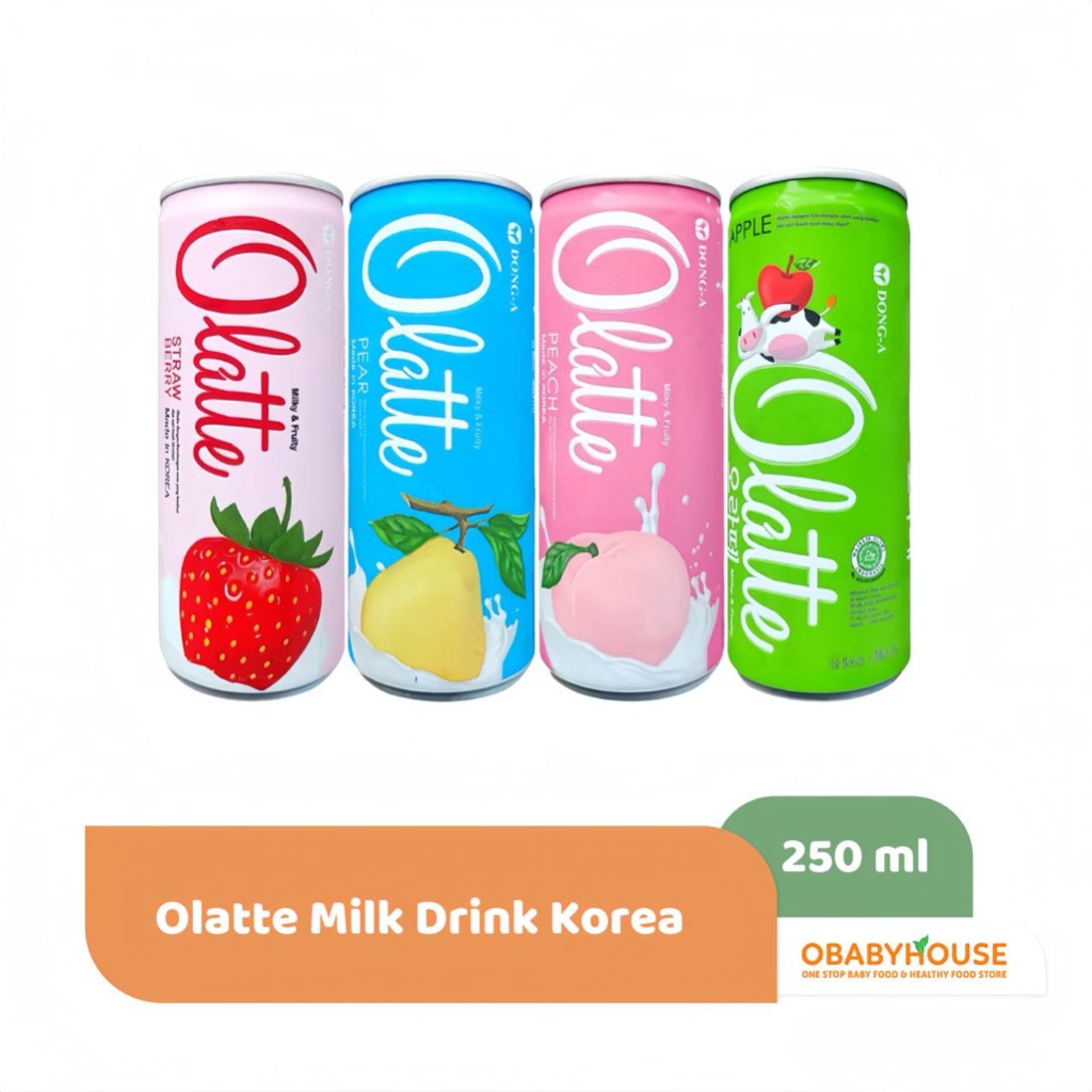 Jual Olatte Milk Drink Korea 240 ml | Shopee Indonesia