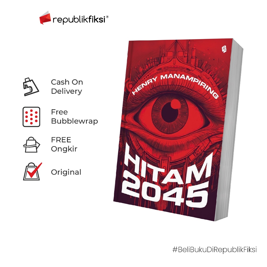 Jual Novel Hitam 2045 - Henry Manampiring - Bukune | Shopee Indonesia